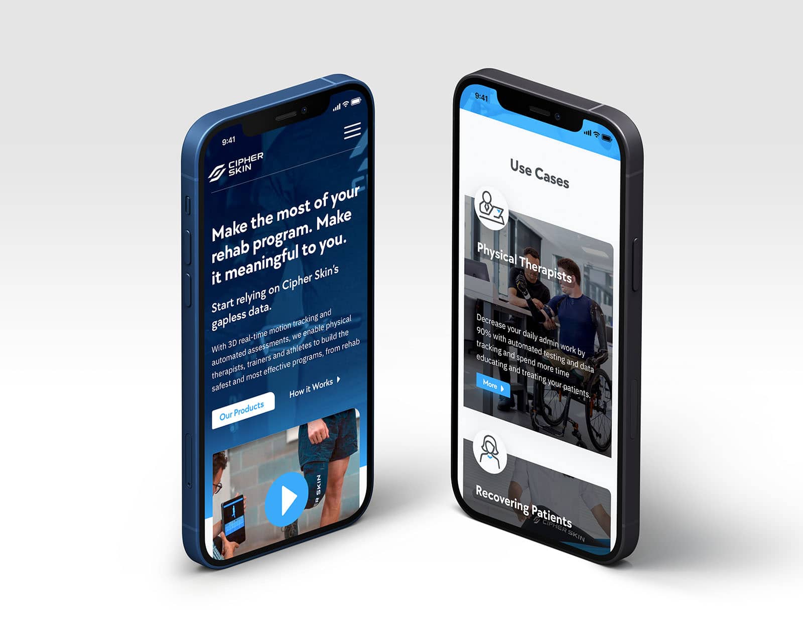 Cipher Skin Website Design | Case Study | Hyperscope